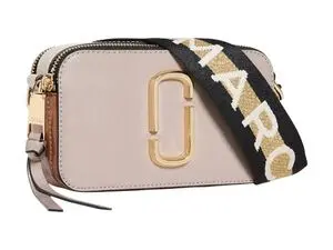 Marc Jacobs The Snapshot Small Camera Bag Cement