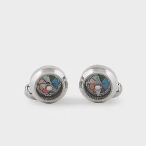 Paul Smith Compass' Cufflinks - Multicolour