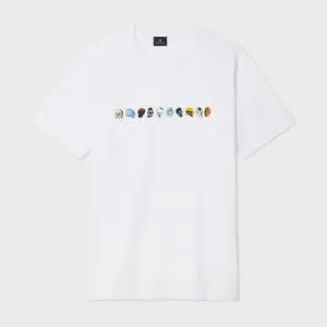 Paul Smith Mini Skulls' Print T-shirt