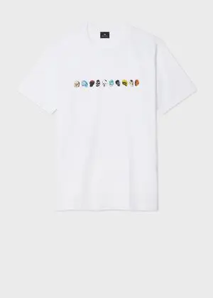 Paul Smith Mini Skulls' Print T-shirt