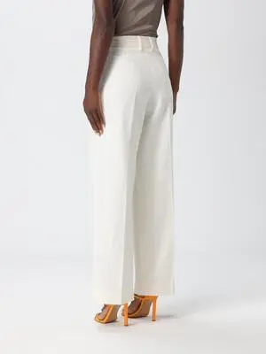 FORTE_FORTE Wide Leg Trousers - Ivory