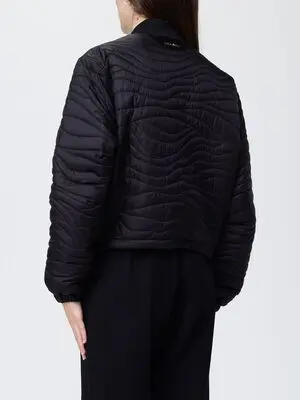 Just Cavalli Quilted Zip Up Jacket