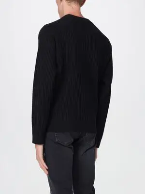 Maison Kitsuné Ribbed Sweater - Black
