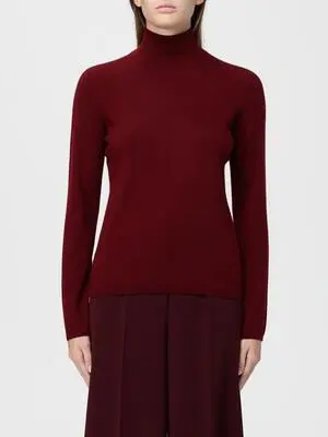 Max Mara High Neck Sweater - Red