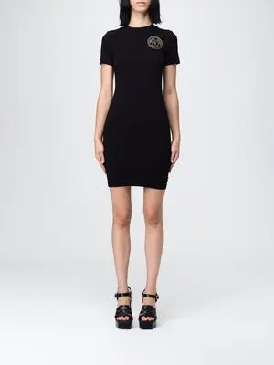 Versace Short Sleeve Mini Dress