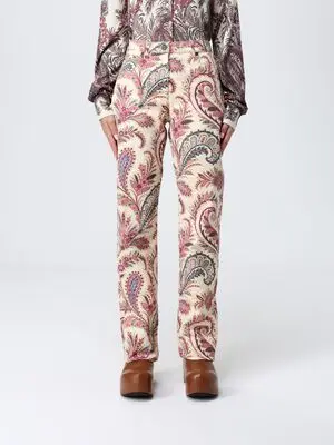 Etro Paisley Print Trousers - Multicolor