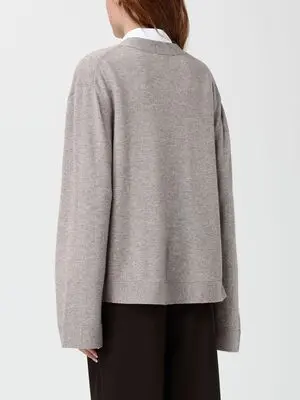 ALLUDE Pullover Sweater - Beige