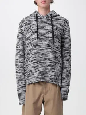 Off-White Mélange Knit Hoodie