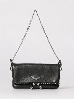 Zadig&Voltaire Studded Shoulder Bag - Black