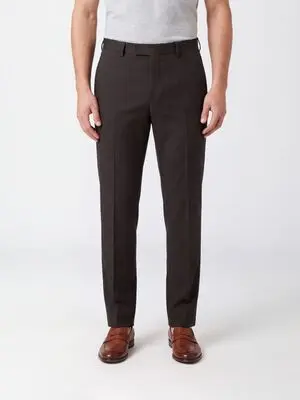 PT TORINO Tailored Straight Leg Trousers - Dark