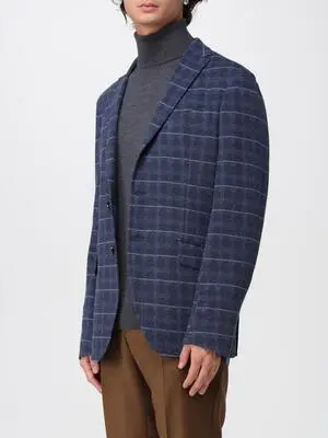Etro Plaid Blazer - Blue
