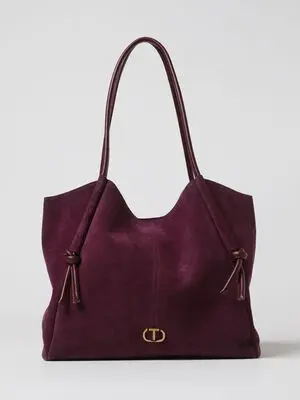TWINSET Tote Bag - Burgundy