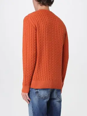 BROOKSFIELD Crew Neck Pullover - Orange