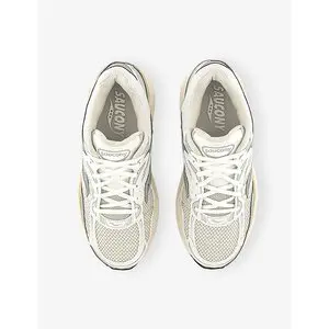 Saucony Progrid Omni Woven Trainers - White Silver