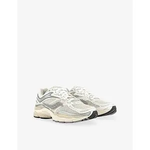 Saucony Progrid Omni Woven Trainers - White Silver