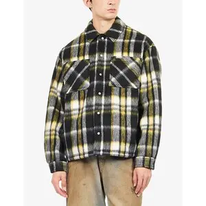 REPRESENT Textured Padded Woven Overshirt