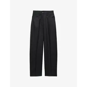 Prada Straight-leg Wool Flannel Trousers