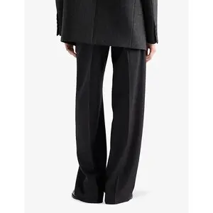 Prada Straight-leg Wool Flannel Trousers