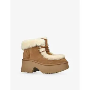 UGG Esmee Suede Ankle Boots - Tan