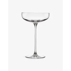 NUDE Savage Crystal Coupe Glasses Set Of Two - Clear