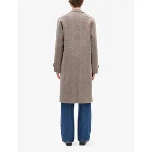 The Kooples Herringbone Wool Coat