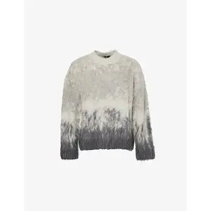 REPRESENT Ombre Brushed Knitted Jumper