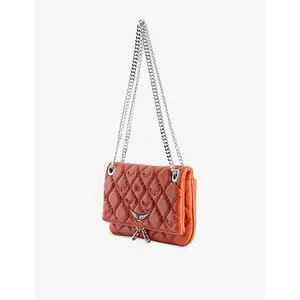 Zadig&Voltaire Rock Ii Quilted Leather Clutch