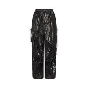 NIKESKIMS Shine Shiny Nylon Cargo Pant