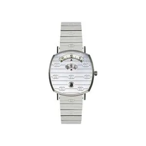 Gucci Grip Bracelet Watch - Silver