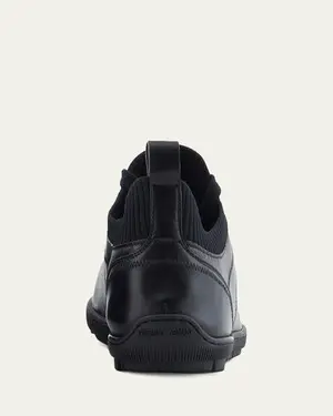 Giorgio Armani Leather Low-top Sneakers