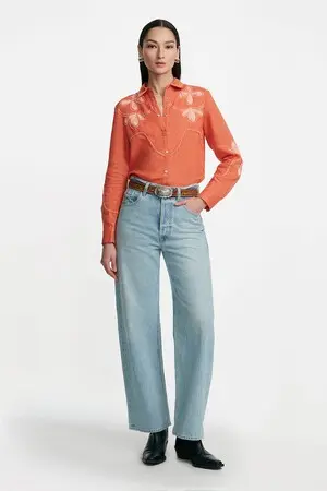 Lela Rose Embellished Shirts For Women