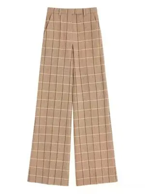 Valentino Garavani Windowpane-check Trousers
