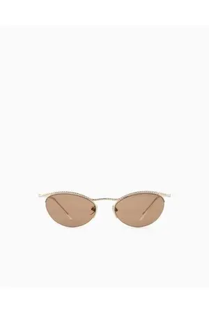 GIORGIO ARMANI Oval Sunglasses