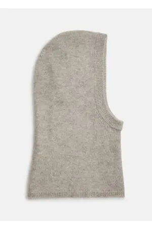 Vince Brushed Cashmere Balaclava Grey