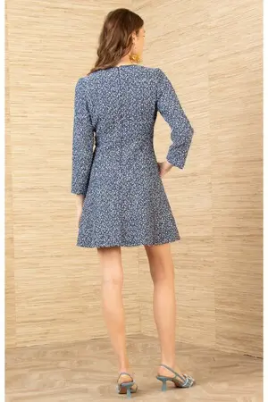 Hale Bob Austyn Boucle Tweed Mini Dress