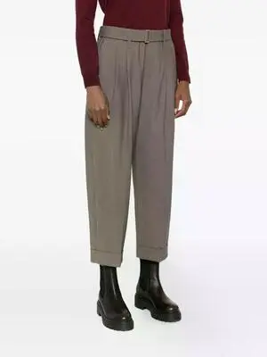Brunello Cucinelli Belted Pleated Trousers