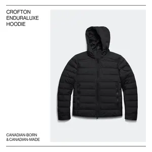 Canada Goose Crofton Enduraluxe Hoodie - Black