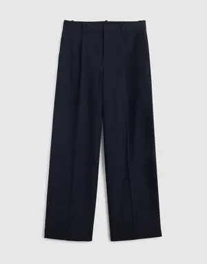 Madewell Slouchy Straight Pinstripe Pants