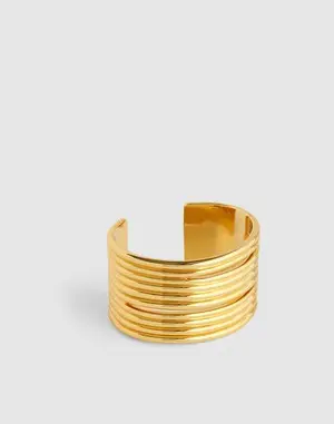 Madewell Ribbed Cuff Bracelet