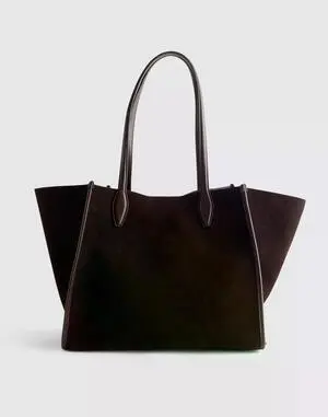 Madewell The Lexington Oversized Tote - Dark Carob
