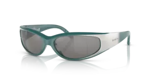 ARNETTE AN4302 Sunglasses Vert Dégradé Argent Métallisé
