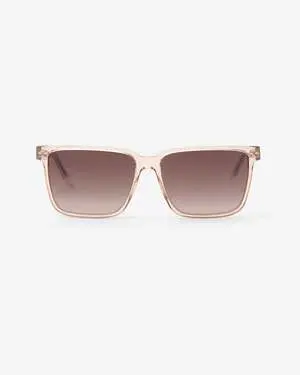 Isabel Marant Priya Squared Sunglasses - Pink / Brown Shaded