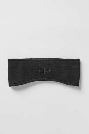 Alo Yoga Polar Fleece Ear Warmer - Black