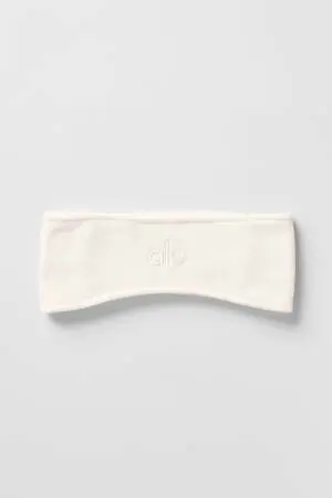 Alo Yoga Polar Fleece Ear Warmer - Ivory