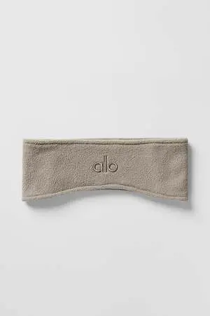 Alo Yoga Polar Fleece Ear Warmer Light Cocoa