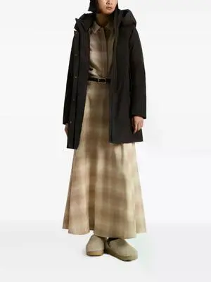 Woolrich Hooded Parka Coat - Black