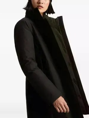 Woolrich Hooded Parka Coat - Black