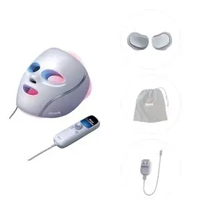 SHARK BEAUTY Cryoglow Cooling + Led Face Mask & Facial Glo Skin Tool - Lilac
