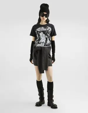 Dolce & Gabbana Printed Jersey T-shirt