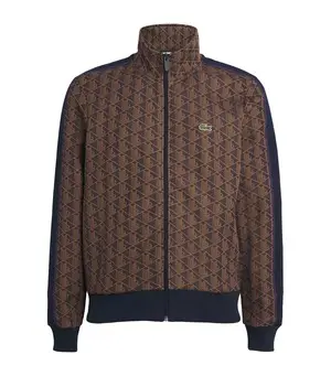 Lacoste Jacquard Logo Track Jacket